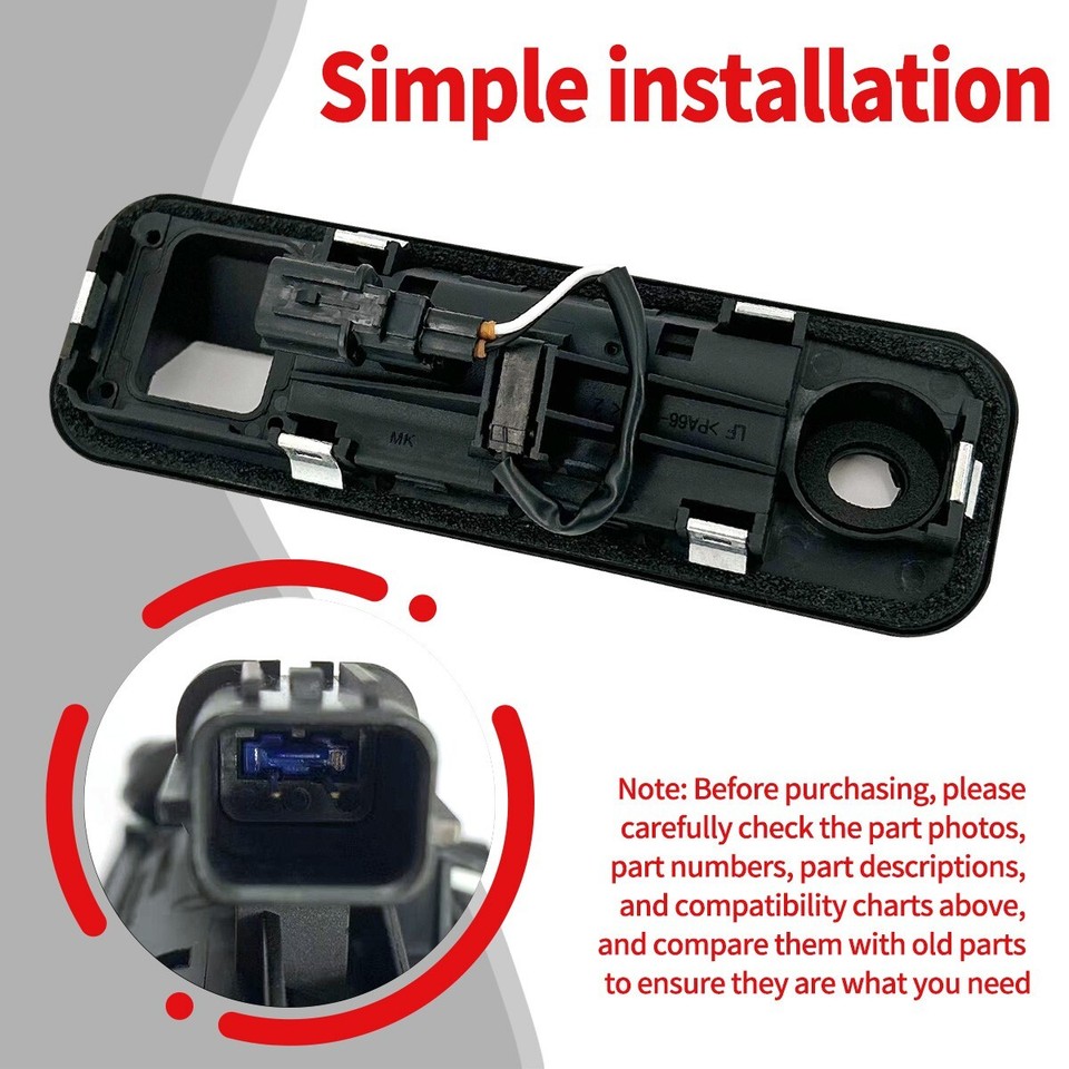 Outside Trunk Lid Lock Handle Fit For Hyundai Sonata 2015 2016 2017 ...