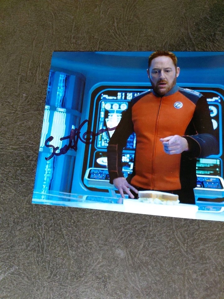 SCOTT GRIMES Hand Signed Autograph 4X6 PHOTO - ACTOR -- STAR TREK | eBay