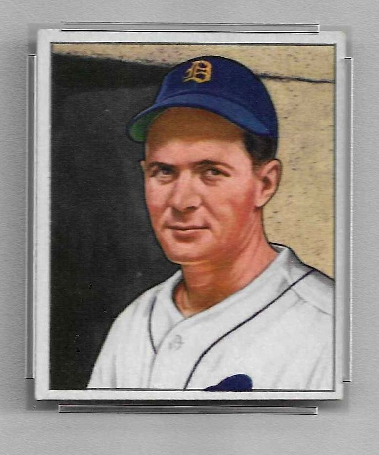 1950 BOWMAN BASEBALL CARD #241 NEIL BERRY RC PSA 7 NQ MLB DETROIT ...