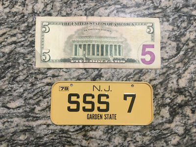 Cereal Box Mini License Plate New Jersey 1979 | eBay