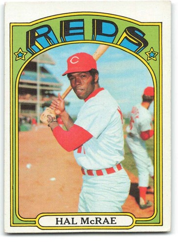 1972 Topps #291 Hal McRae EX Excellent Reds ID:306440 | eBay