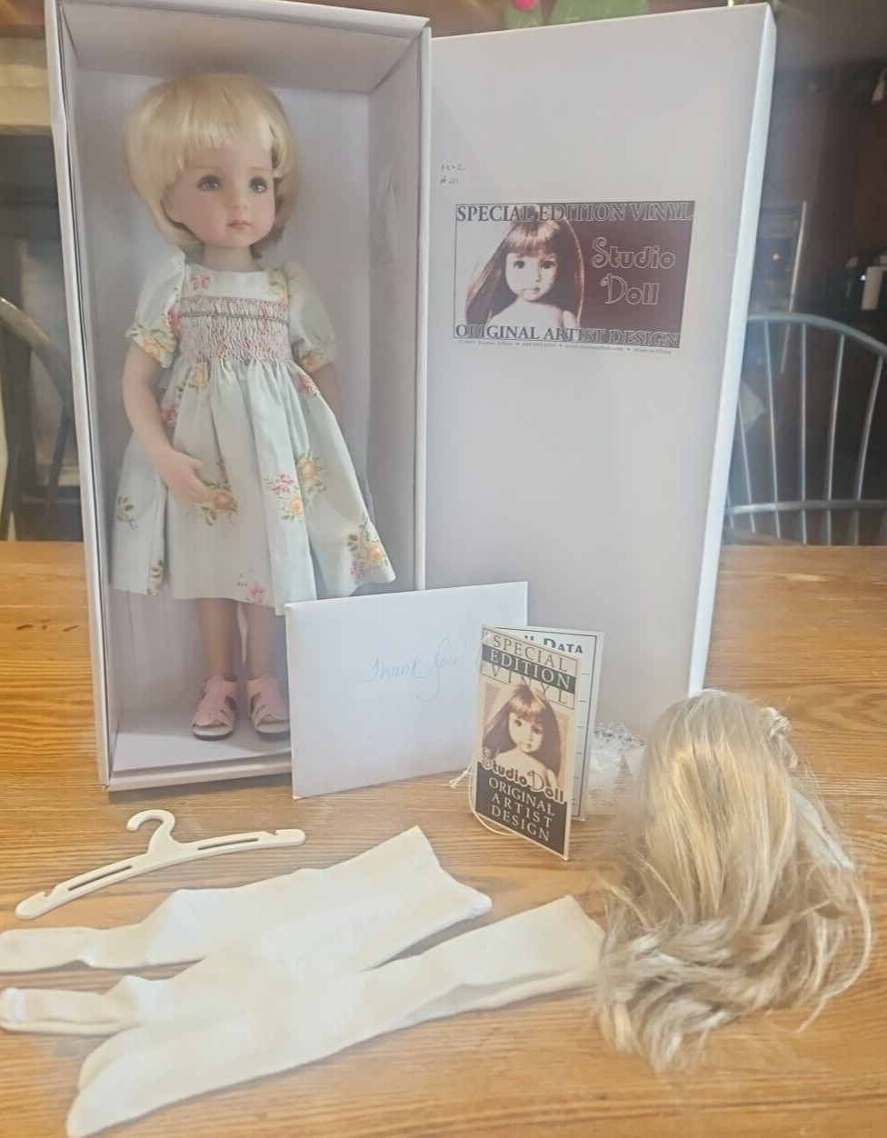 Dianna Effner 13" Studio Little Darling #1 Cricket Doll by Artist Geri ...