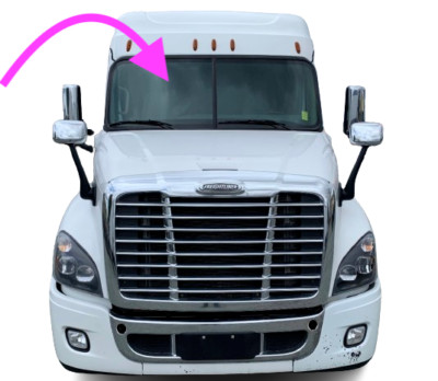 Fits 2008 - 2020 Freightliner Cascadia Windshield / Windscreen Right ...