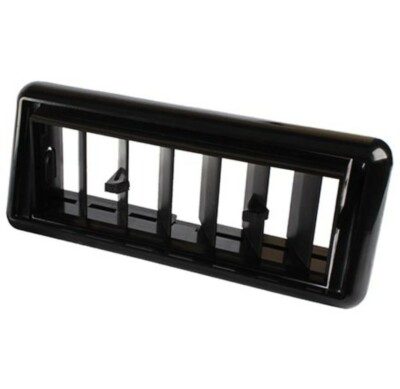 Automotive Dash Vent - Louvre Rectangular 195mm X 82mm Black REDDOT ...