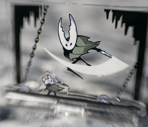 Hollow Knight Pure Vessel Acrylic Stand Figure Statue + Postcard Print ...