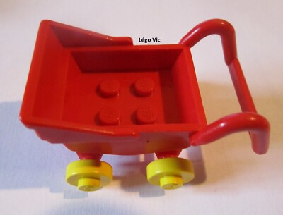 Lego fabad3c02 Stroller Red Poussette Rouge du Fabuland 3667 MOC | eBay