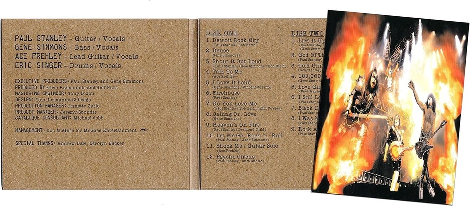 Kiss Live 2SHMCD Off The Soundboard Tokyo 2001 Paper Slv. OBI NEW | eBay