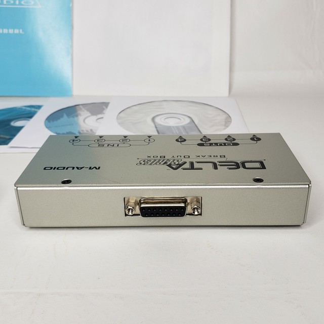 M-AUDIO Delta 44 Professional 4 In / 4 Out Audio Card & Breakout Box ...