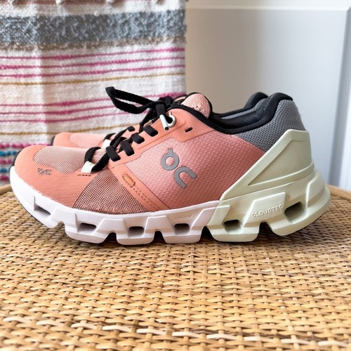 On Running Cloudflyer 4 Peach Aloe Road Running Walking Sneakers Women’s Size 7 | eBay