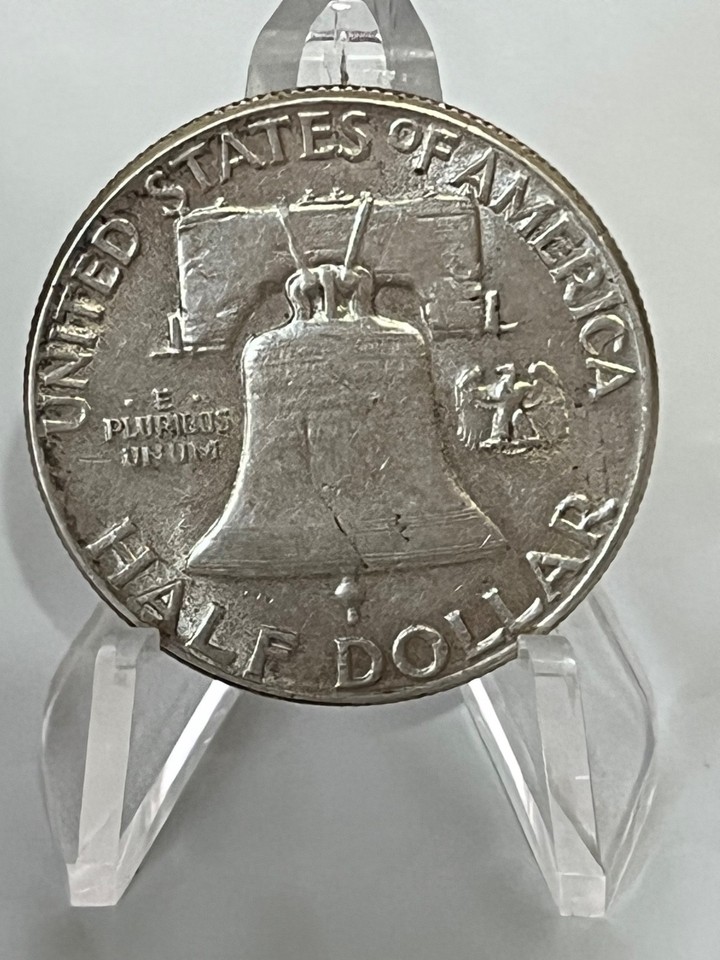 1949-P Silver Benjamin Franklin Half Dollar Coin - 90% Silver # 2068 | eBay