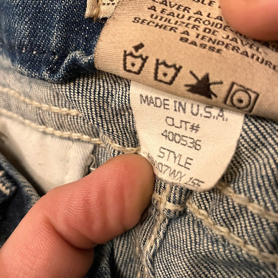 William Rast Vintage Ultra Lowrise Jeans Savoy Bootcut Flare Distress ...