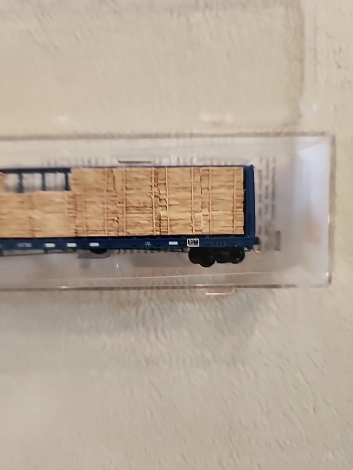 Mirco Trains 60' Thrall Centerbeam Flat Car I Beam W/ Load Canadian ...