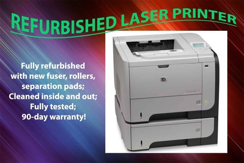 Renewed HP LaserJet P3015X P3015 Laser Printer CE529A With Existing ...