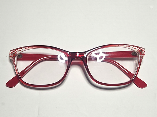 "Pre-Owned" Women's Capri U212 Burgundy Eyeglass Frames 51-17-140 | eBay