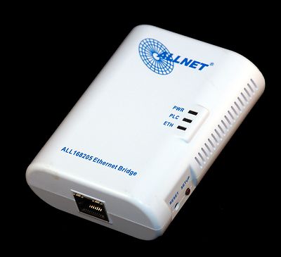 Allnet ALL168205 Powerline Ethernet Bridge Powerlan dlan Adapter ALL ...