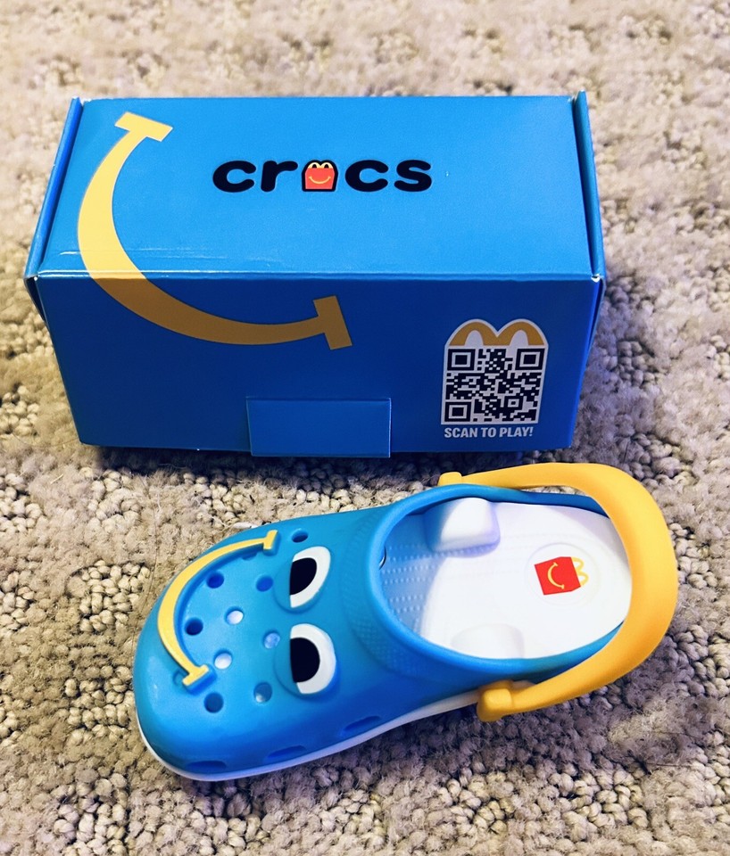 #6 2024 McDonald's Mini Crocs Keychain Happy Meal Toy NEW IN BOX!! #6 ...