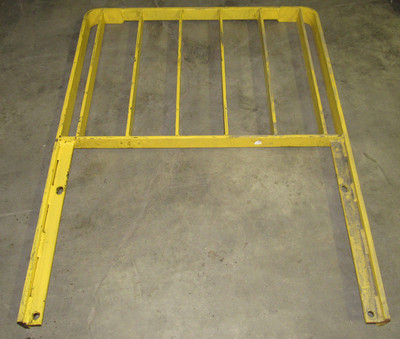 FORKLIFT MAST GUARD 35" X 46-1/2" X 2-1/2" HOLE TO HOLE 32" ***XLNT ...