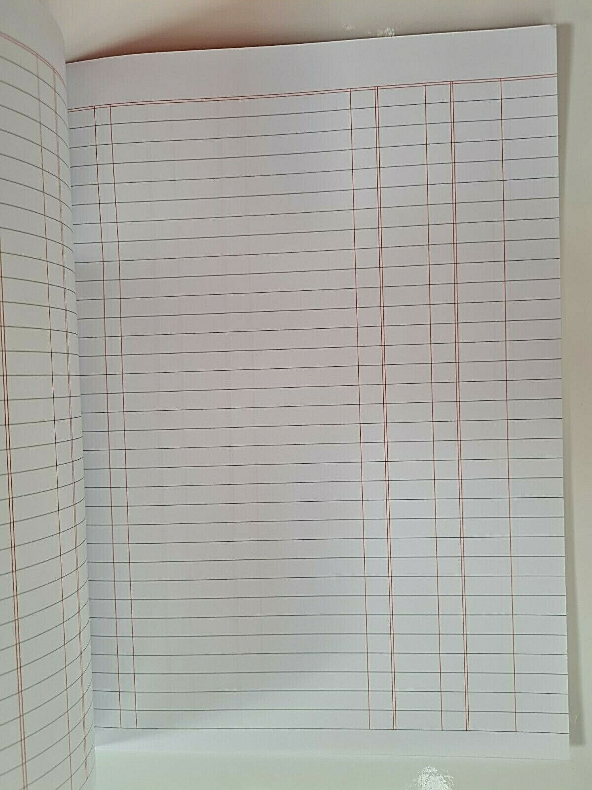 A4 ACCOUNTS BOOK KEEPING Cash Journal Ledger Accounting Book Double ...