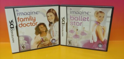 IMAGINE Ballet Star + Family Doctor ~Nintendo DS Lite 3DS 2DS 2 Game ...