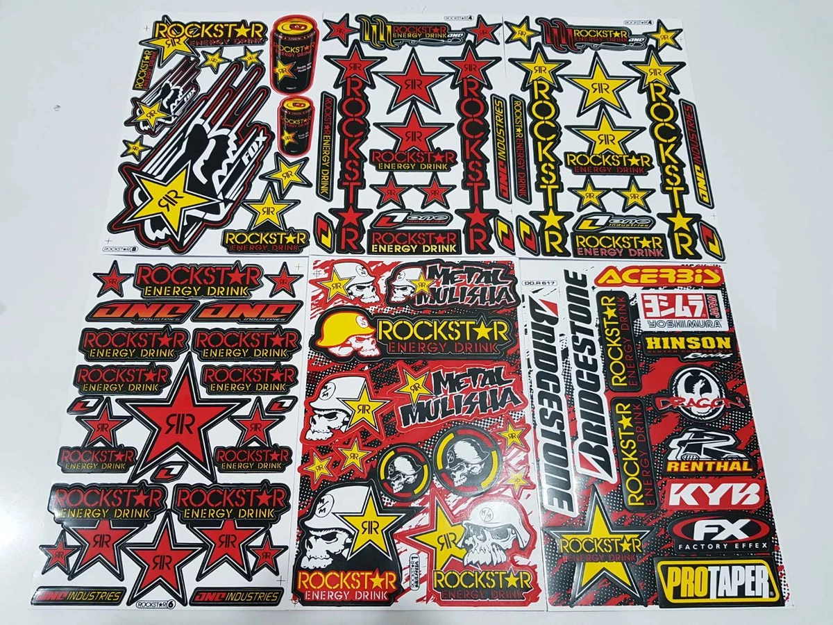 Metal Mulisha Rockstar Sticker