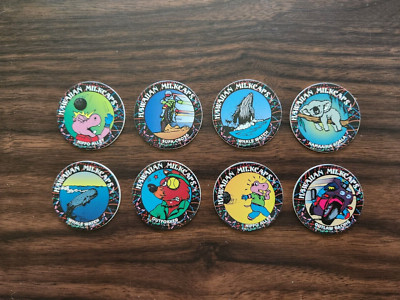 Hawaiian Milk Caps Pogs - Lot of 8 | eBay