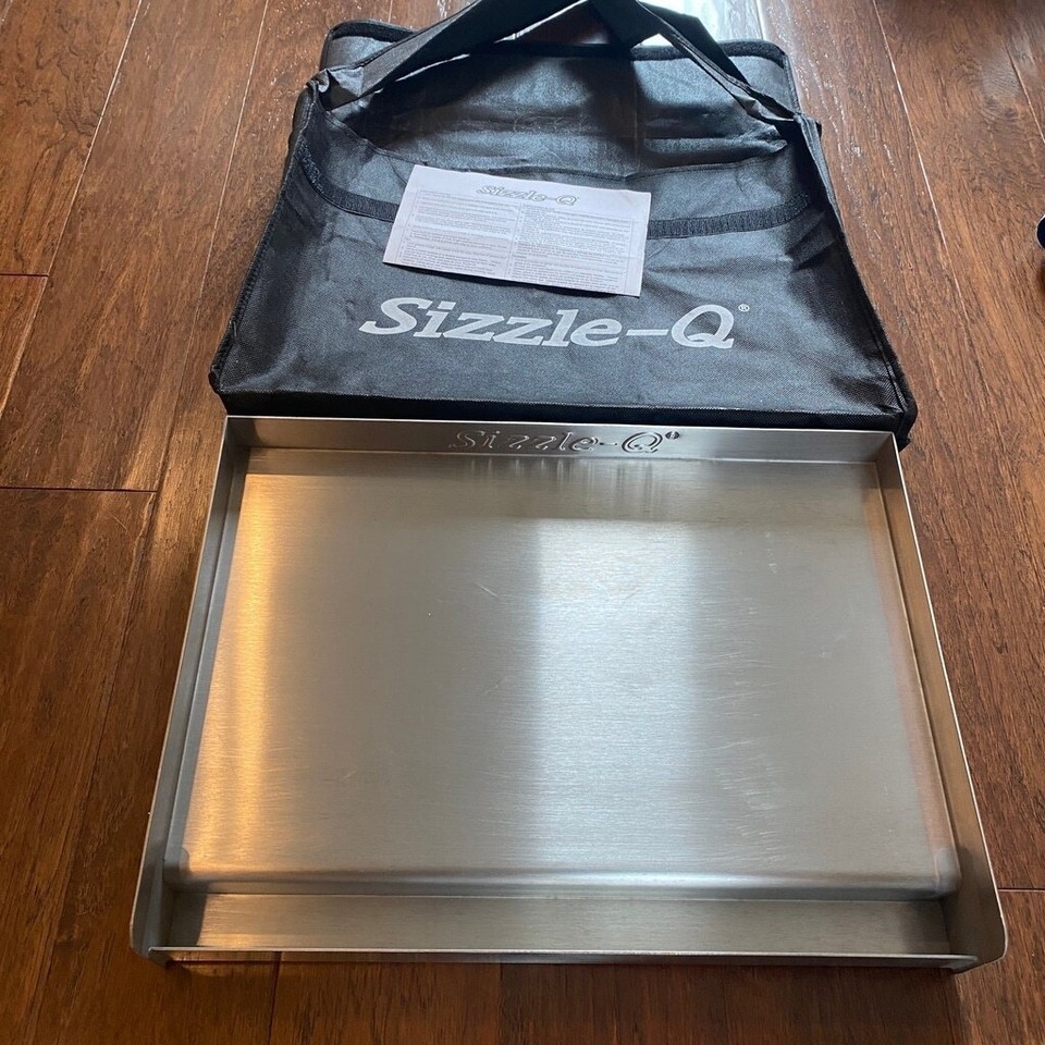 Sizzle-q stainless steel griddle | eBay