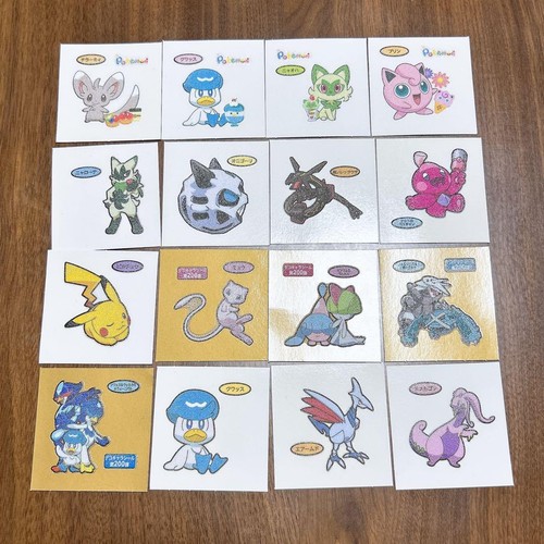 Pokemon Bread Stickers Deco Character Set Of 37 | eBay