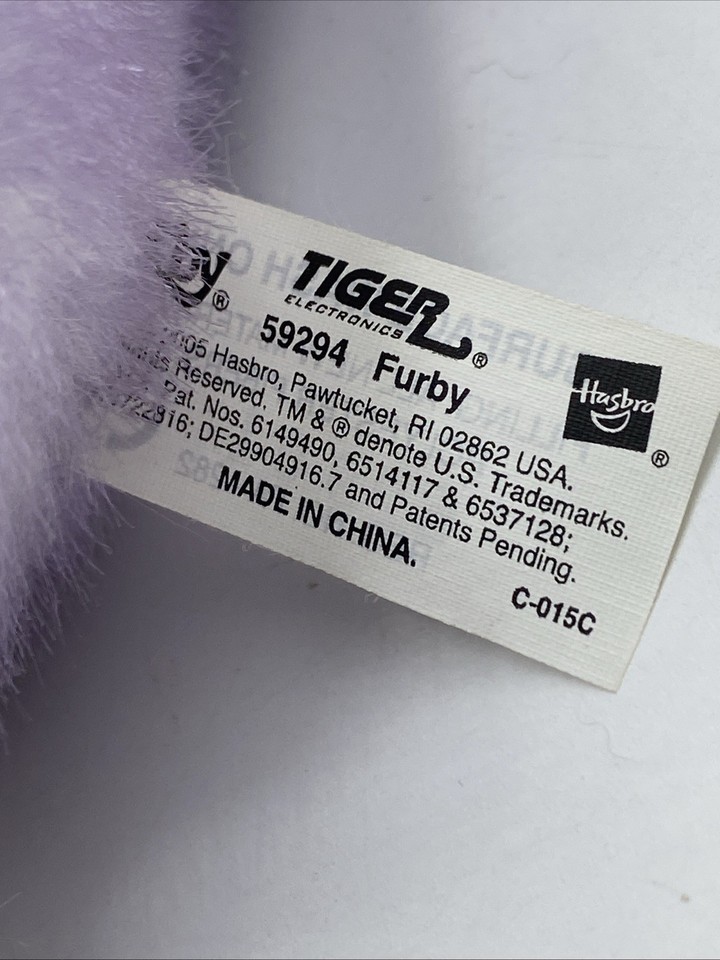 2005 Tiger Furby Grapesicle Emoto-tronic Hasbro 59294, Purple Rare HTF ...