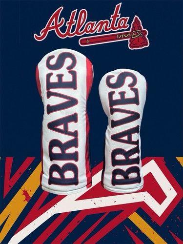 Atlanta Braves Golf Driver & Fairway Wood Head Cover | eBay