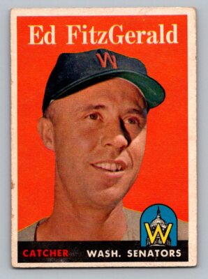 1958 Topps #236 Ed Fitz Gerald | eBay