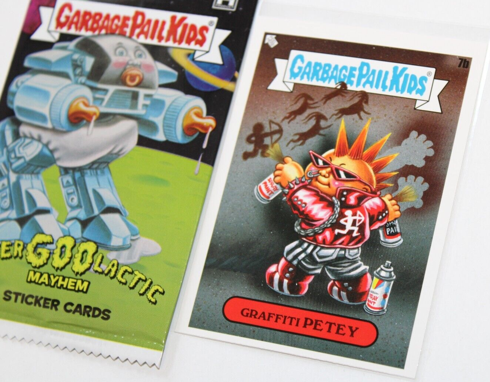 GARBAGE PAIL KIDS 2023 Intergoolactic Mayhem "Time Warp" #7b "Graffiti ...