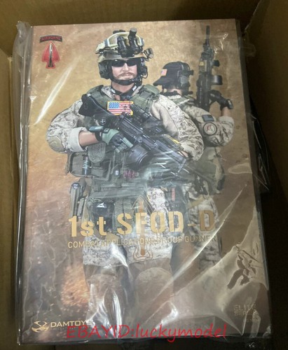 DAMTOYS DAM 78074 1/6 The Delta Force Machine Gunner Action Figure Toy ...