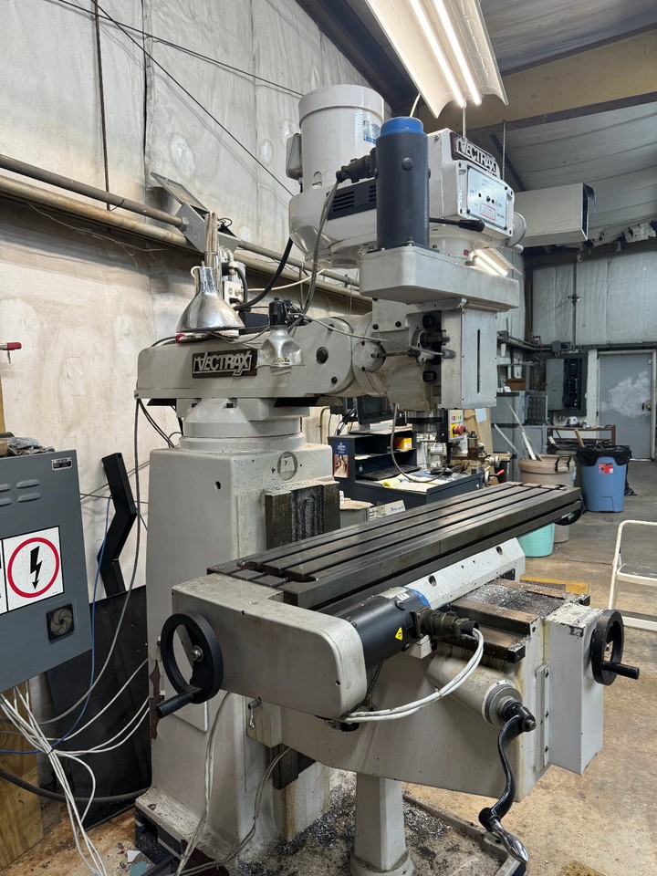Vectrax GS-20V 10” x 54” CNC Knee Mill, 5 hp, Upgraded Control System ...