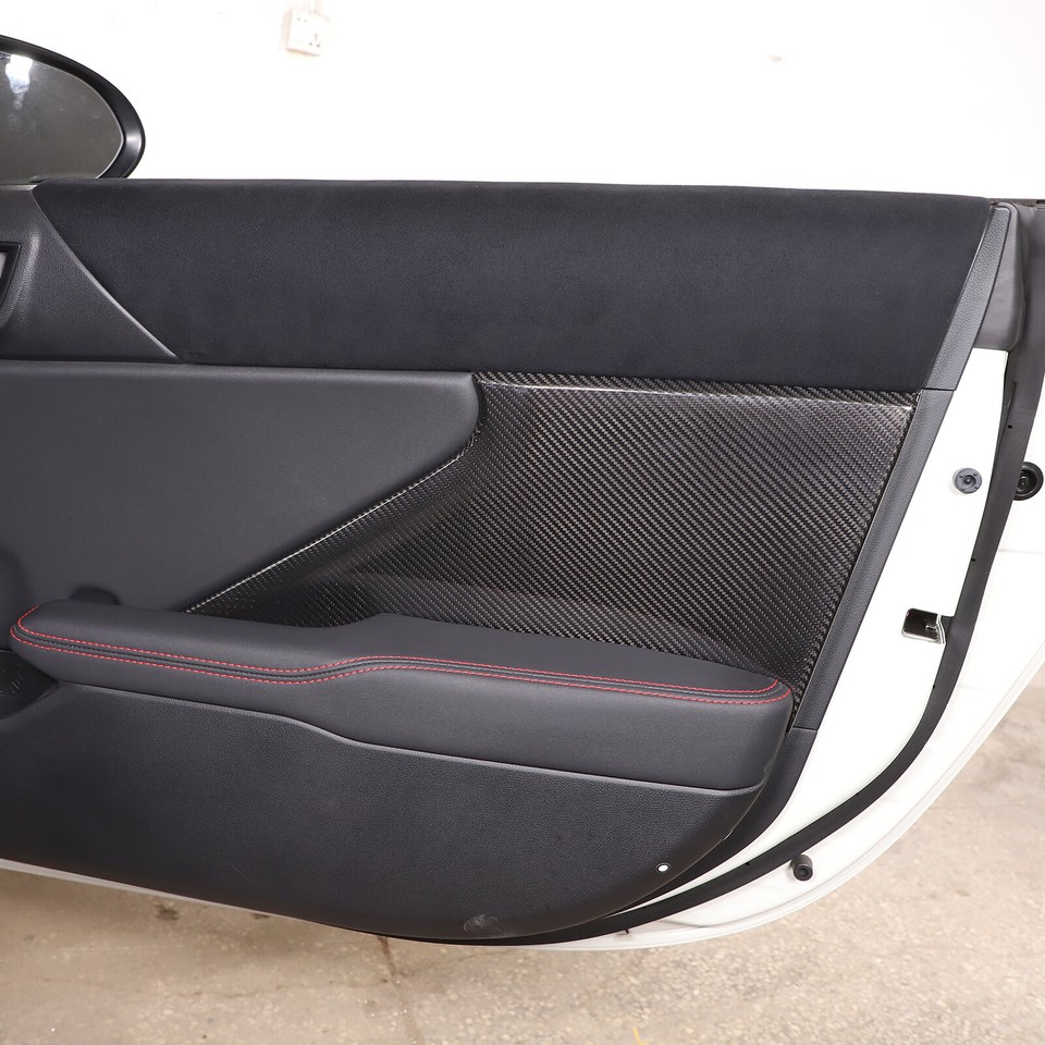 Real Carbon Fiber Interior Door Panel Trim Cover Fit For GR86 / BRZ ...