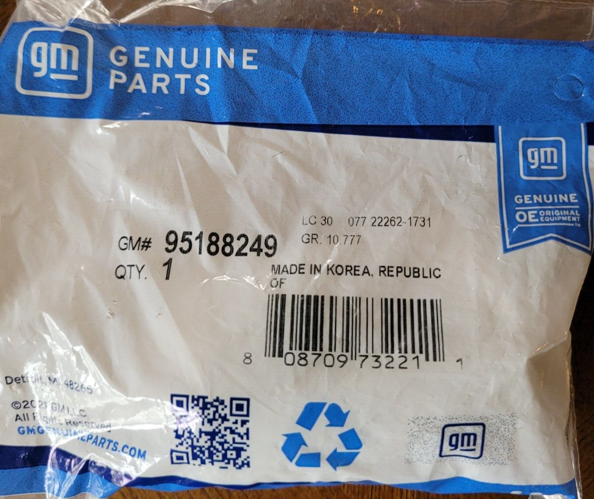 GM Genuine Parts Power Window Switch 95188249 OEM NEW | eBay