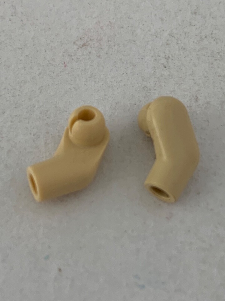 LEGO Parts 981 + 982 (1set) Left And Right Minifigure Arms (No Cracks ...