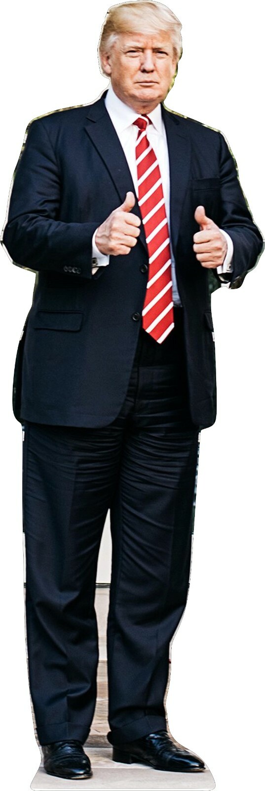 Donald Trump - Two Thumbs Up - 75" Tall Life Size Cardboard Cutout ...