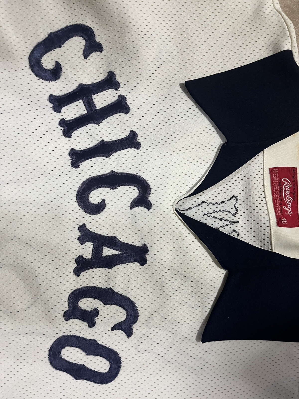 1979 FRED HOWARD CHICAGO WHITE SOX POSSIBLE GAME WORN ISSUED? RAWLINGS JERSEY 46 | eBay