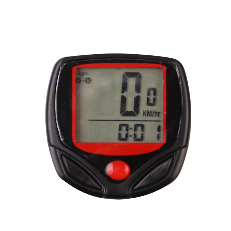 Bike Bicycle SPEEDOMETER Cycle Digital Odometer Computer MPH KMH ...