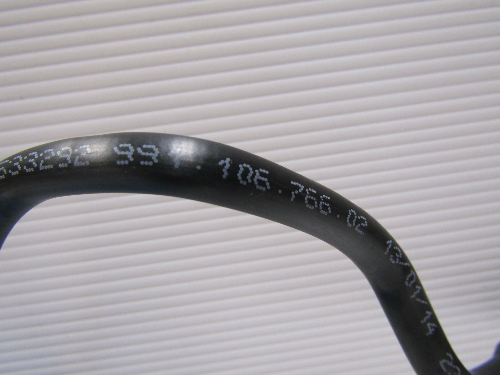 PORSCHE 911 991 ENGINE COOLANT OVERFLOW HOSE RIGHT P/N 99110676602 REF ...
