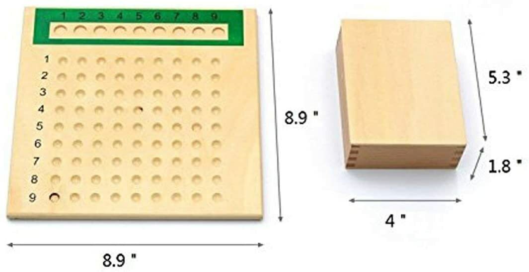 Montessori Math Material Boxed Arithmatics Teaching Aids Educational ...