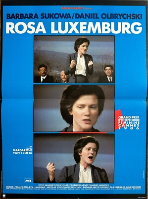 Affiche Cinéma ROSA LUXEMBURG 40x60cm Poster / Margarethe von Trotta | eBay