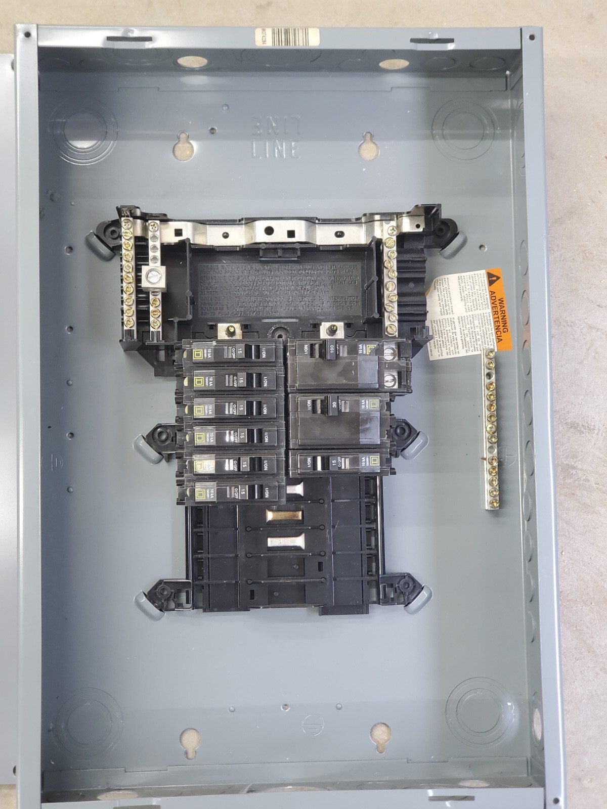 Square D QOC24US Load Center Panel 125A 24 Space Enclosure | eBay