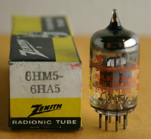 ZENITH 6HM5 / 6HA5 VACUUM TUBE | eBay