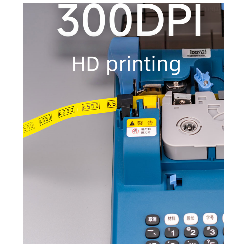 Wire Label Number Tube Printer Heat Shrink Tube Label Marking Machine ...