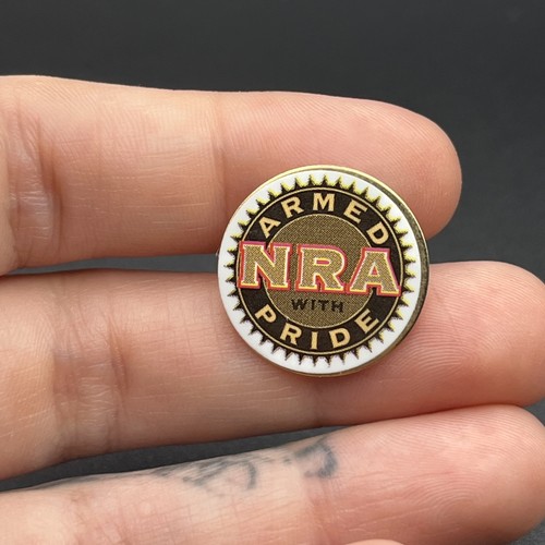 NRA National Rifle Association “Armed With Pride” Lapel Hat Pin | eBay