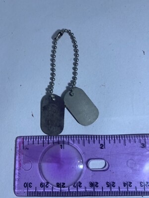 GI JOE Dog Tags FOR 12" ACTION FIGURE 1/6 SCALE 1:6 21st Century LT | eBay