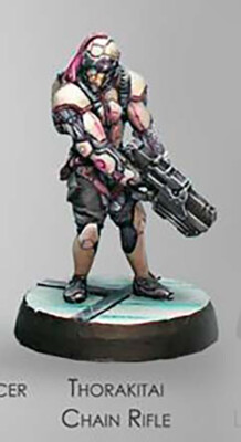 INFINITY New Thorakites Chain Rifle Thorakitai Aleph Corvus Belli vCB ...