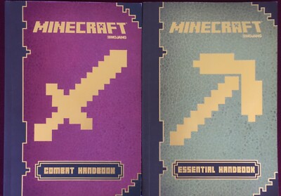 Minecraft Essential Handbook and Combat Handbook (Mojang/Scholastic ...