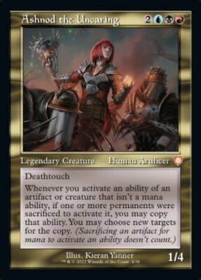 Hero Deal, French - 4 x MTG Ashnod the Uncaring - Foil Commander: The ...